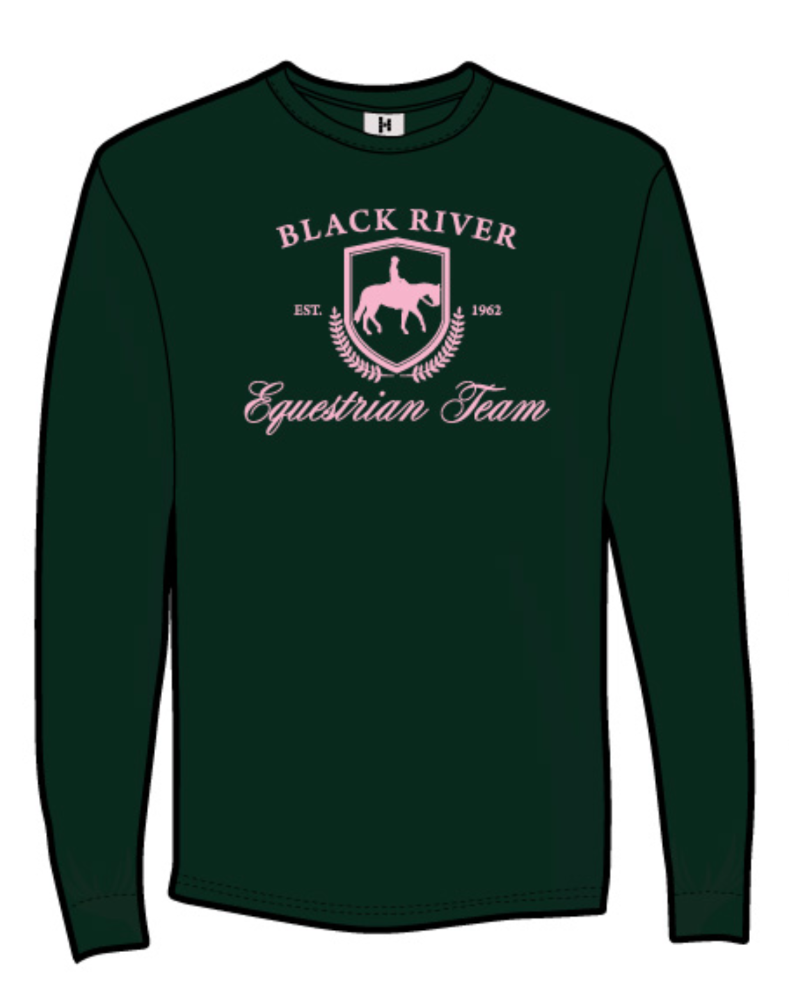 Preppy Crewneck Sweatshirt – Black River General Store