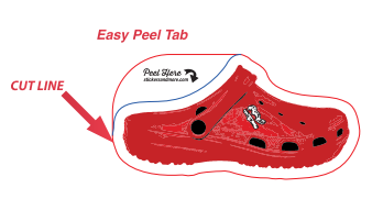 Croc Sticker – Black River General Store